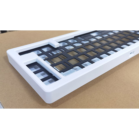 China High end custom 100%/80%/60% key keyboard brass aluminum ...