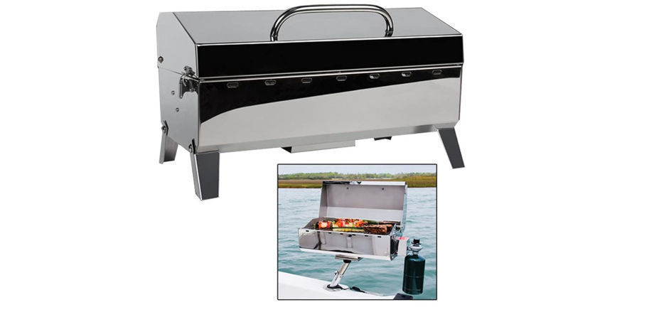 China Gas Grill HOMFUL Marine Boating Barbecue Propane Tabletop ...