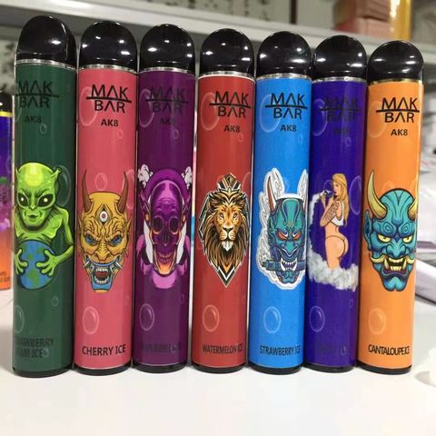 China Hot/wholesale MAK AK8 more than 3000 fruit flavored cigarettes ...