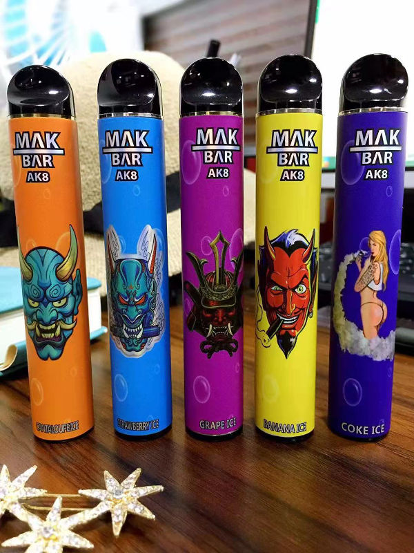 China Hot/wholesale MAK AK8 more than 3000 fruit flavored cigarettes ...