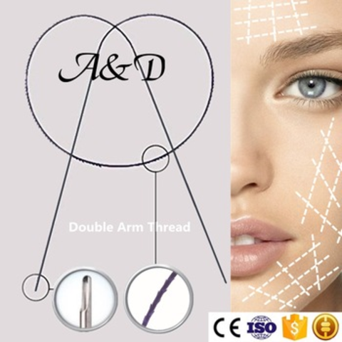 China High-level pdo double needle thread manufacturer pdo cog thread ...
