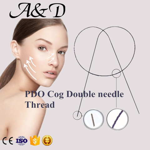 China High-level pdo double needle thread manufacturer pdo cog thread ...