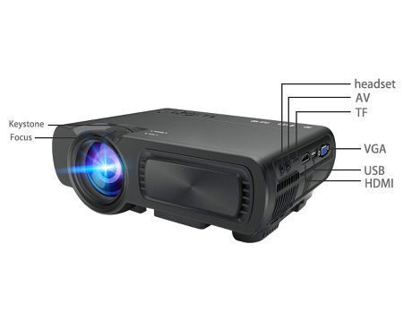 China Home Theater C9 LCD Projector 1080p Full HD Video Proyector Home ...