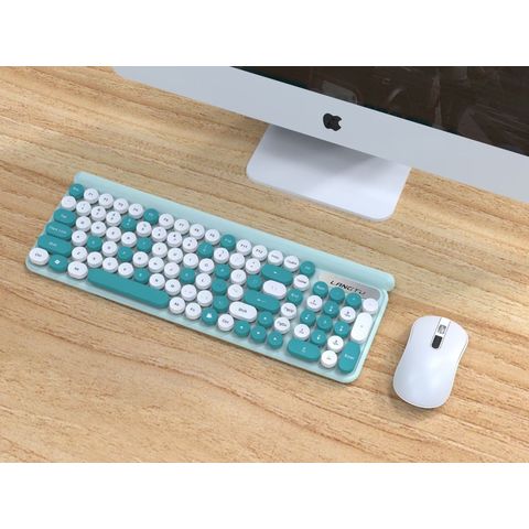 China Custom Diy Wireless keyboard And Mouse Typewriter PC Keyboard ...