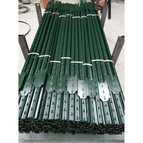 China Green painted or selfcolor T-post for farm on Global Sources,T ...
