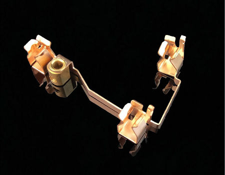 China Electrical connector socket copper stamping parts on Global ...