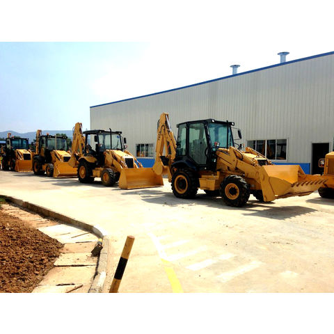 China Backhoe Loader 8ton SBH388 75KW Wheel Loader for Sale on Global ...