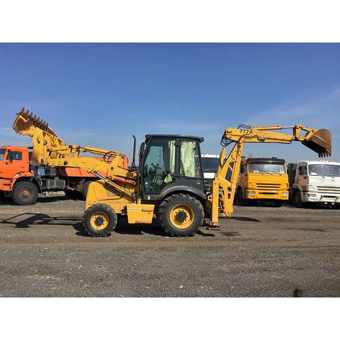 China Backhoe Loader 8ton SBH388 75KW Wheel Loader for Sale on Global ...