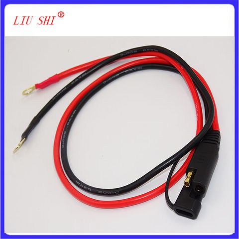 China 2 Pin SAE Connector Quick Disconnect Wire Harness 16 Gauge Cable ...
