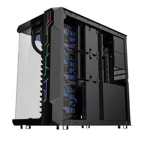 China Gaming Case PSU-Tunnel design with detachable PSU side cover on ...