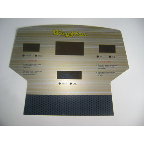 China Custom Acrylic Touch Panel and Industrial Faceplate with Silk ...