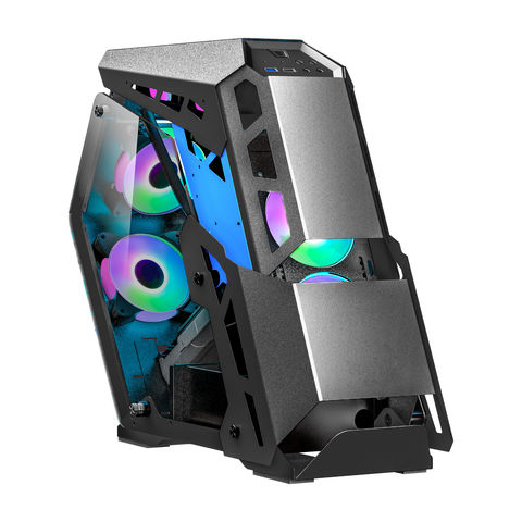 China Gaming computer pc Case PSU-Tunnel design with detachable PSU ...