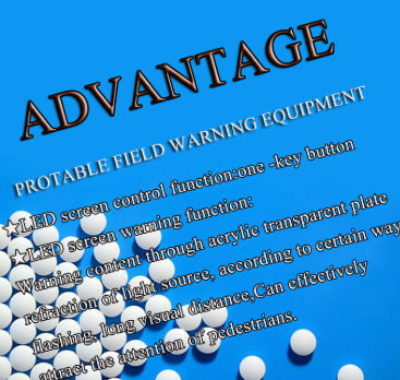 China Portable led display warning signs in hot sale on Global Sources ...