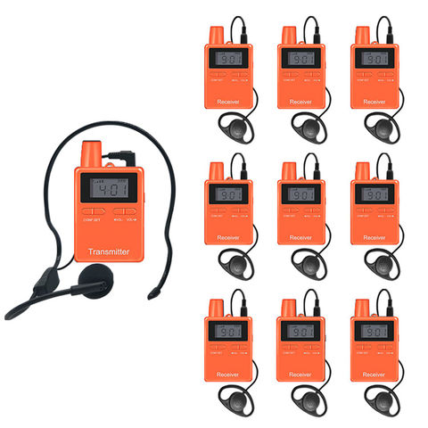 China Transceiver tour guide system talky walky device radio on Global ...