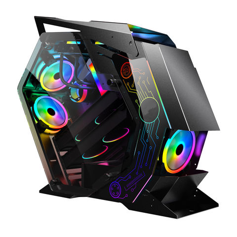 China Gaming Case PSU-Tunnel design with detachable PSU side cover on ...