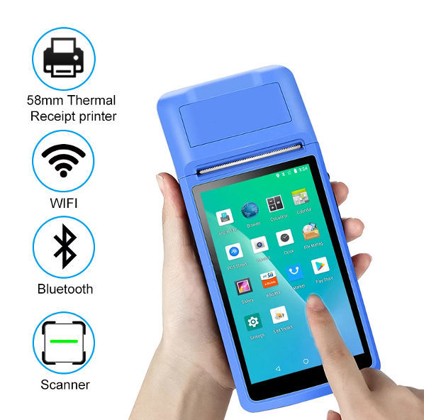 China Handheld Terminal Android Rugged PDA Barcode Camera Scanner Pos ...