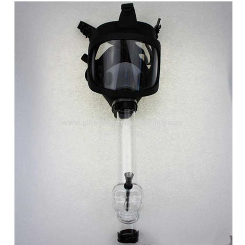 China Big View Gas Mask Bong Water Pipe Hookah Acrylic Smoking Pipes ...