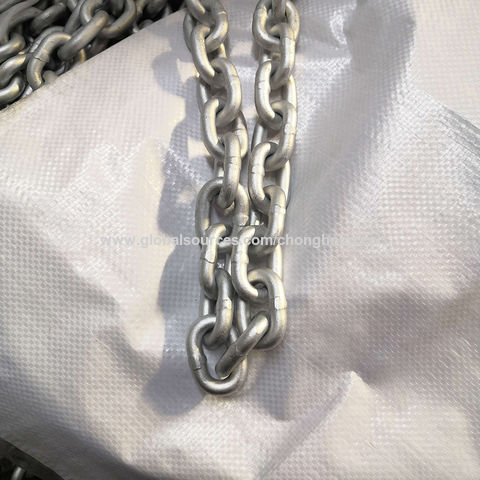 China MACM1996/2003/2010 Galvanized Welded Link Chain 1/4" to 3/4" U.S ...