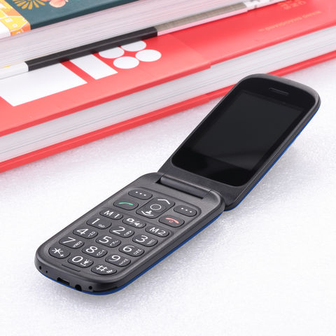 China 2.4 single clam feature phone with big button on Global Sources ...