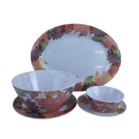 China Melamine dinner set new design retro Chinese-style European-style ...
