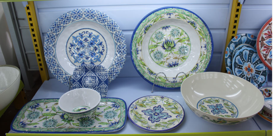 China Melamine dinner set new design retro Chinese-style European-style ...