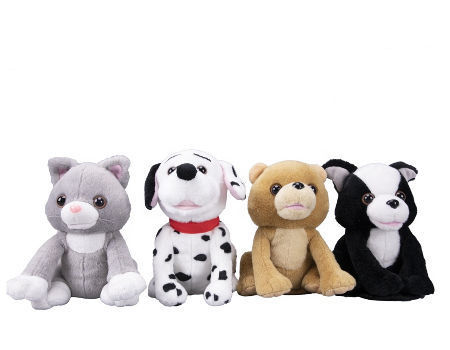 China Repeats What you say Dog Cat Animal Interactive Plush Toy Talking ...