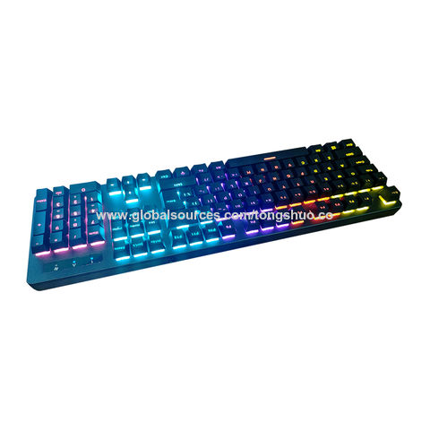 China Anti-ghost Wired Rgb Mechanical Gaming Keyboard For PC on Global ...