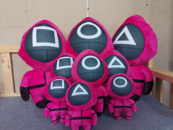 China 2021 Korean TV squid Triangle Round shape game Toys Kids toys on ...