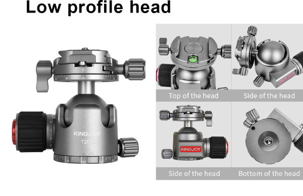 China Professional DSLR Camera Tripod KINGJOY C82 Lightweight and ...