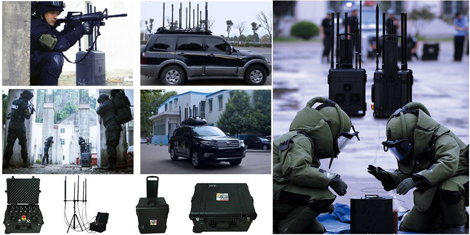 High Power DDS Full-Band Vehicle Mobile Signal Jammer, Military IED ...