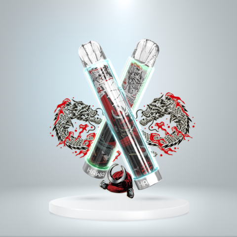 China HAWA Luna RGB Flash Disposable Vape 600 Puffs E-Cigarette Best ...