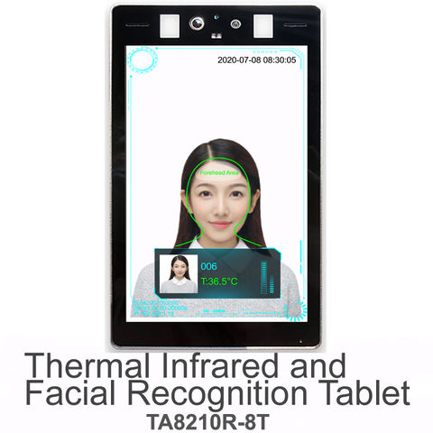 China Thermal tablet network camera body temperature measurement face ...