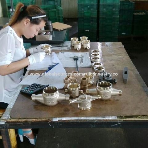 China Custom design brass and bronze water meter housing on Global ...