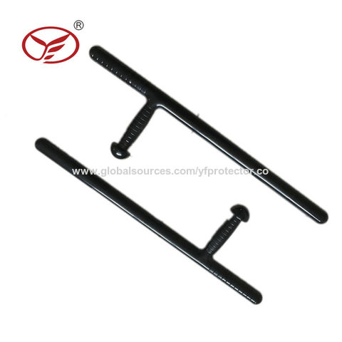 China T shape riot control baton police use,Ultra strong super light ...