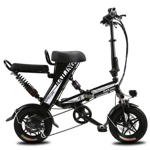 China 12 inch high configurations Little Dragonfly e bike foldable ...