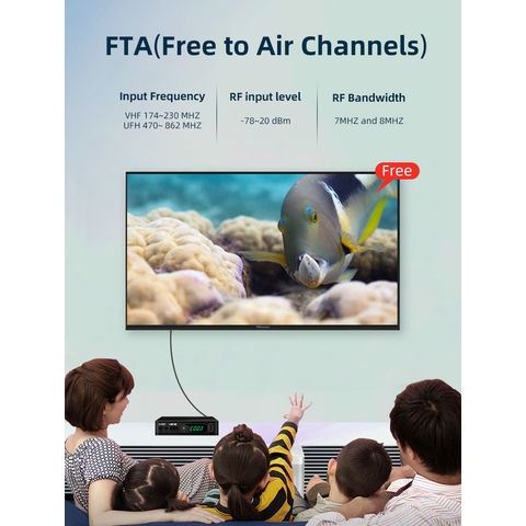 China Decoder DVB-T2/DVB C Digital TV Tuner TDT TV Receptor HD H.264 ...