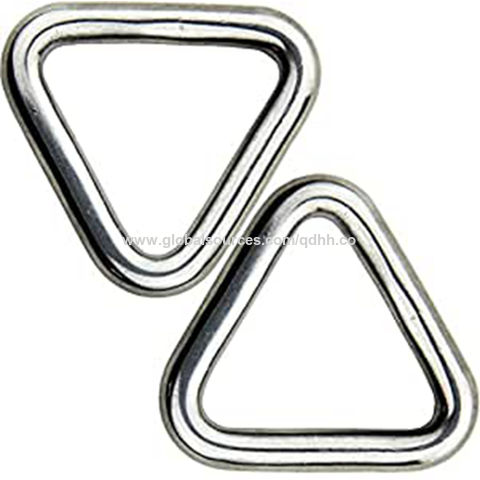 China Forged Delta Ring, Forged Carbon Steel, Yellow Chromate or Zinc ...