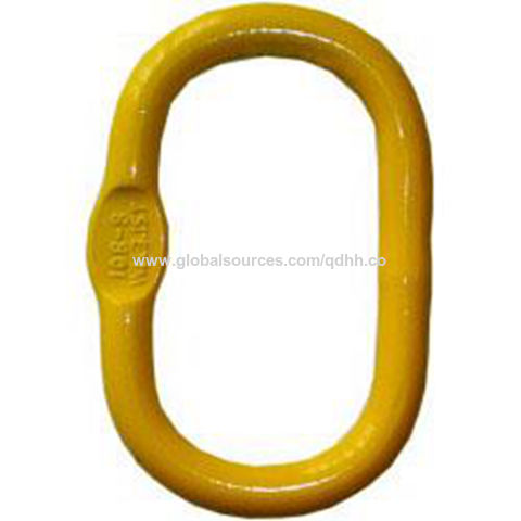 China A344 welded master link, made of alloy steel, quenched and ...