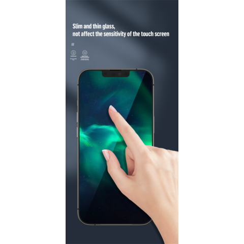 China Blueo 9H premium tempered glass silk printing full glue screen ...