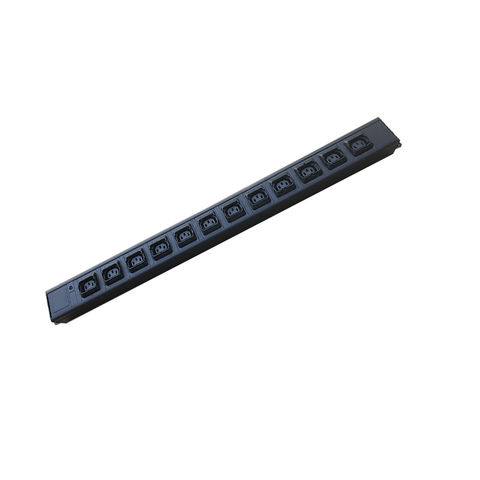 China Rack mount 8 ways IEC C13+hot plug SPD+current and votage display PDU power distribution ...