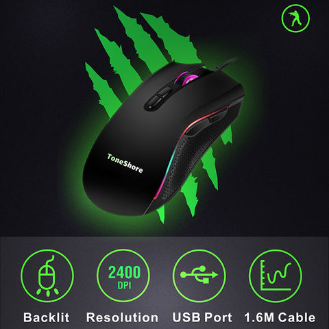 China 7D Gaming Mouse Optical Wired Mouse Computer Mouse For ...