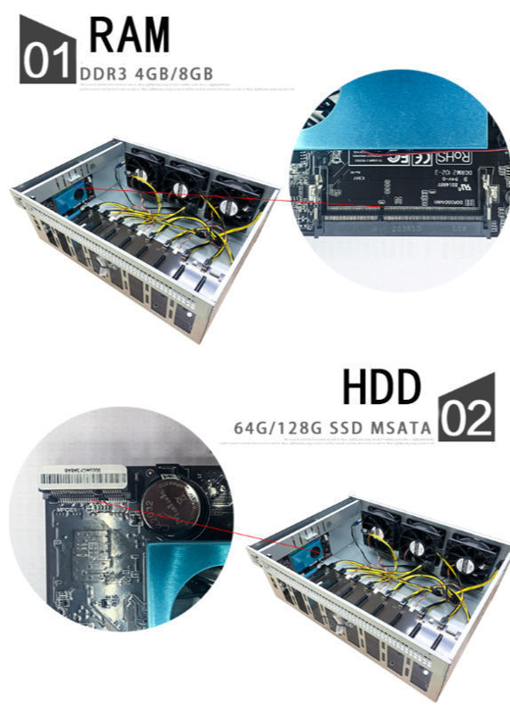 China Mining Rig Barebone System Case Rig Machine 8 GPU ETH Motherboard ...