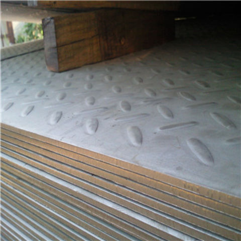 China 3mm chequer steel checker plate Q235 4x8 price on Global Sources ...