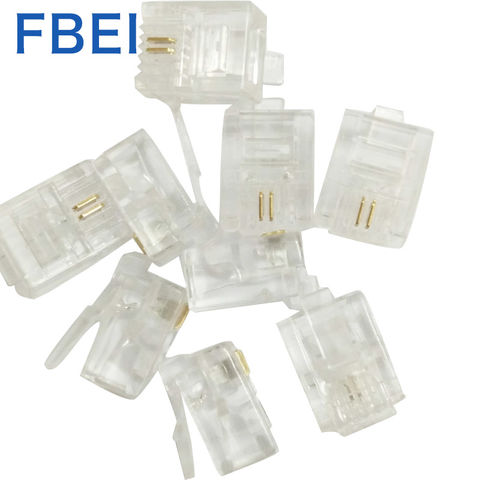 China RJ11 connector, RJ11 plug, 6P2C connectors RJ11 mini connector ...