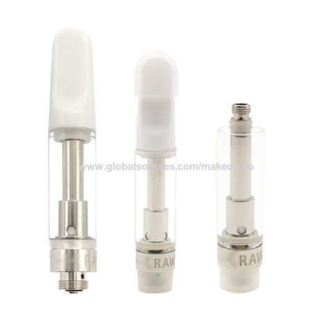 China Raw Garden Pure Cart Vape Tank Glass Cartridge Ceramic 1.0ml ...