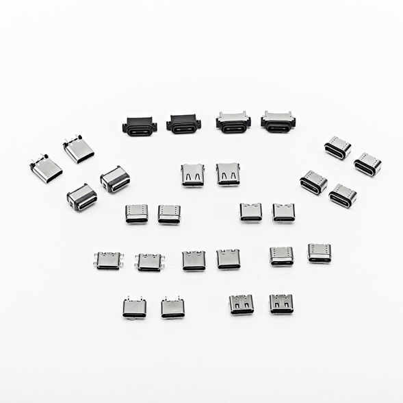 China Type c, usb c female connector,6pin ,waterproof IPX7, voltage ...