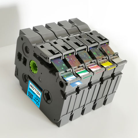 China Compatible TZ Colorful series Label Tape Maker,12mm multicolor ...