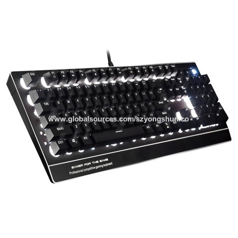 China MF-359 Semi-mechanical keyboard use new semi-mechanical switch ...