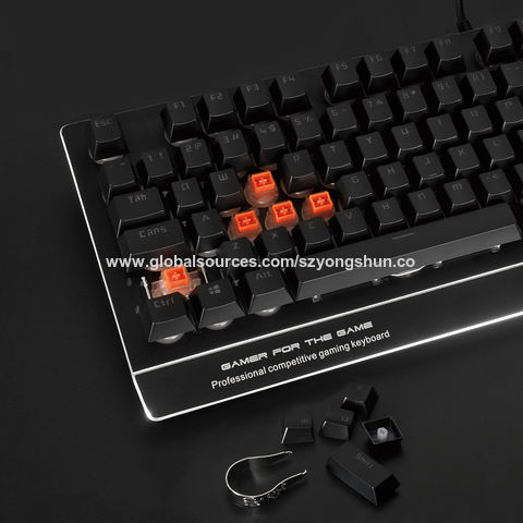 China MF-359 Semi-mechanical keyboard use new semi-mechanical switch ...