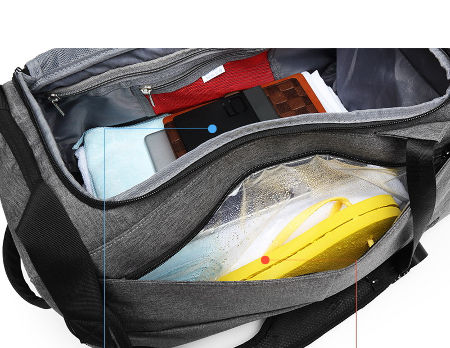 China Athletic bags,Wet and dry separation package on Global Sources ...